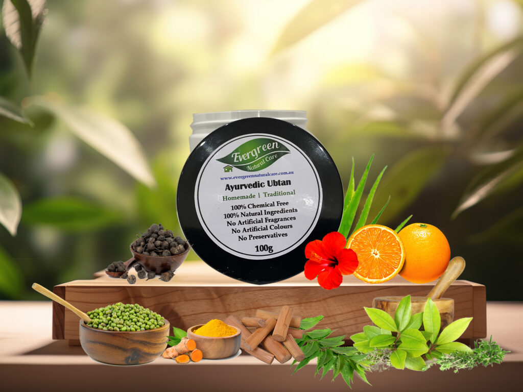 Ayurvedic Ubtan (100g) - Evergreen Natural Care